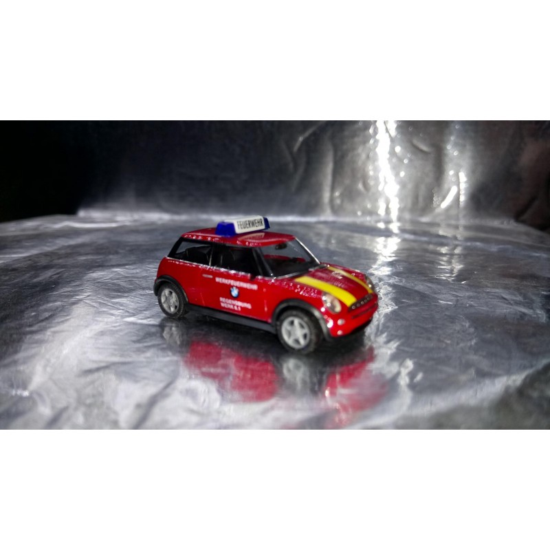 * Herpa Cars 045889 Mini Cooper "BMW plant fire department" - Herpa ...